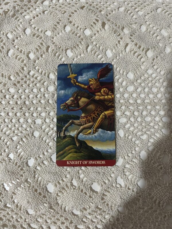 Knight of Swords Tarot Card Meaning and Interpretation - Tarot Institute