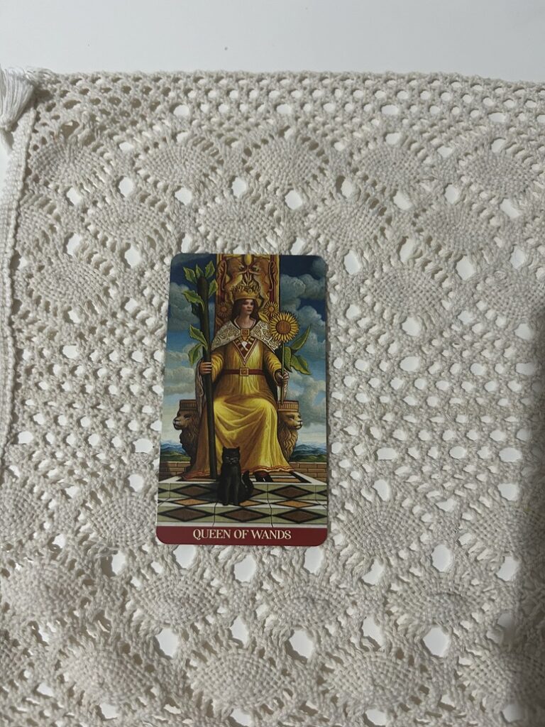 Queen of Wands Tarot Card Meaning and Interpretation - Tarot Institute