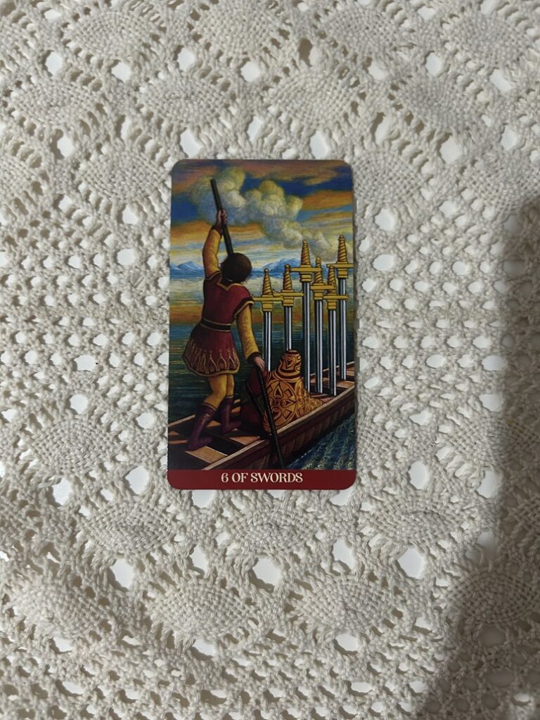 Six of Swords Tarot Card Meaning and Interpretation - Tarot Institute