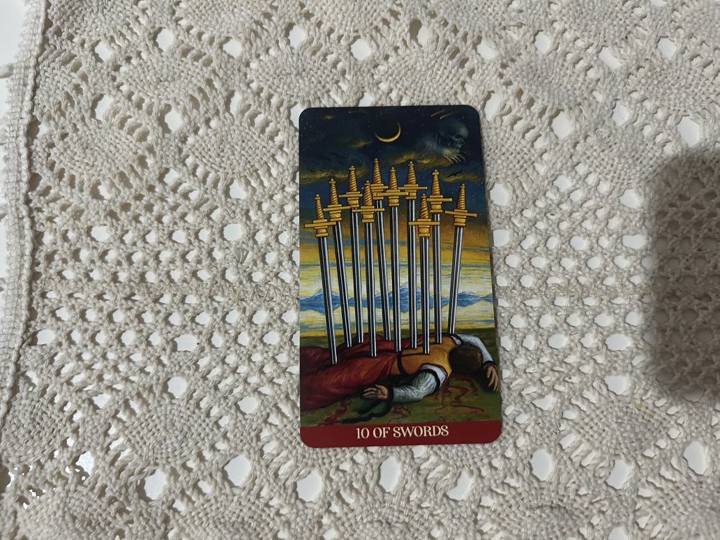 Ten of Swords Tarot Card Meaning and Interpretation - Tarot Institute