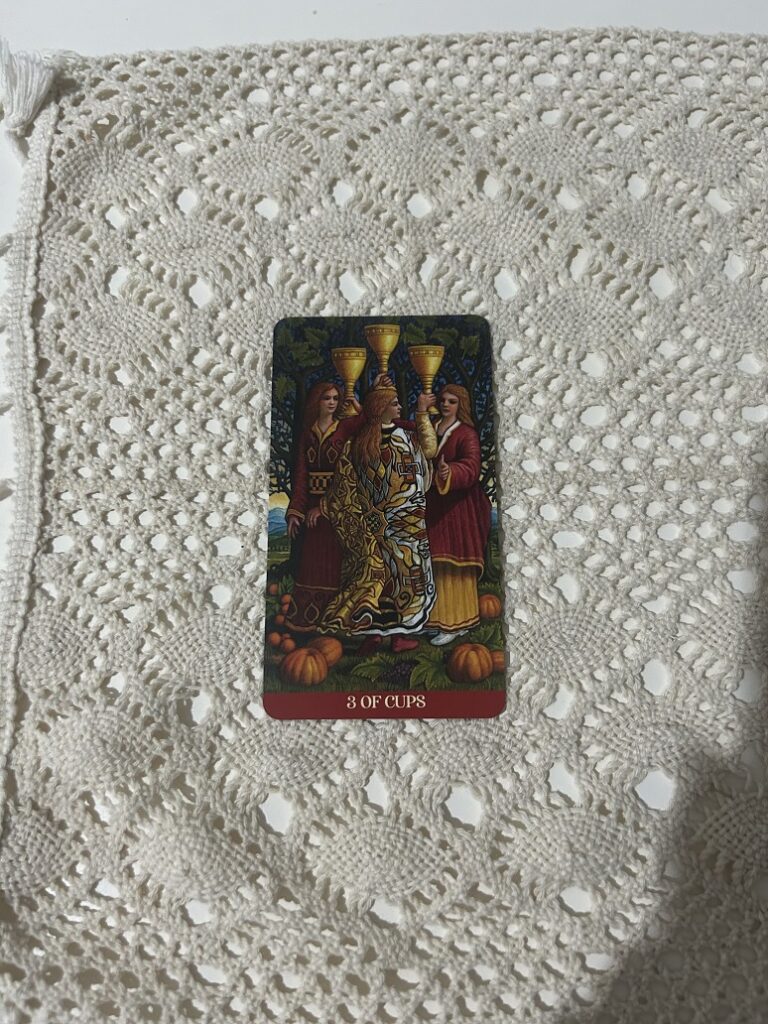 Three of Cups Tarot Card Meaning and Interpretation - Tarot Institute